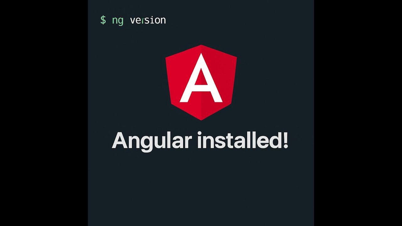 Angular Installation Guide Setup Angular With Angular Cli Youtube