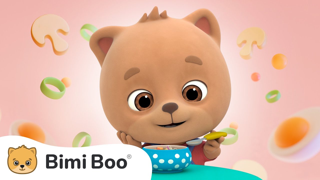 Food Song Bimi Boo Kids Songs And Nursery Rhymes Youtube Music