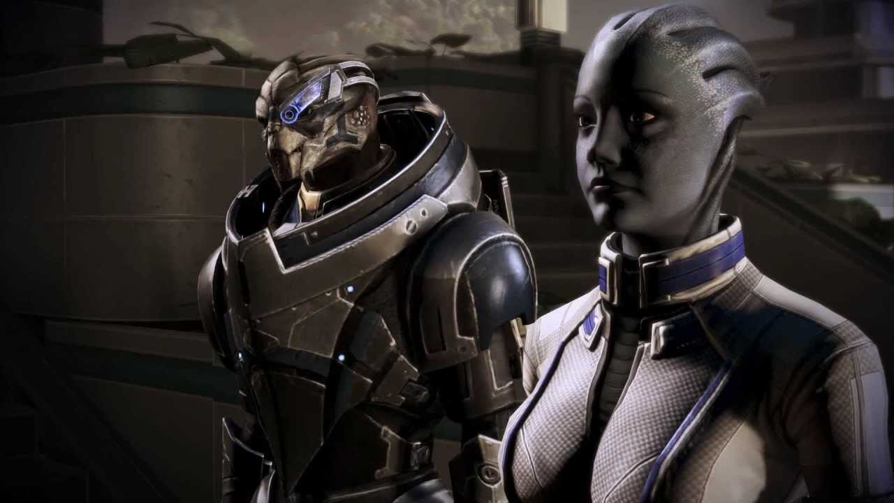 Mass Effect 3 Wrex And Garrus Banter On Sur Kesh Youtube