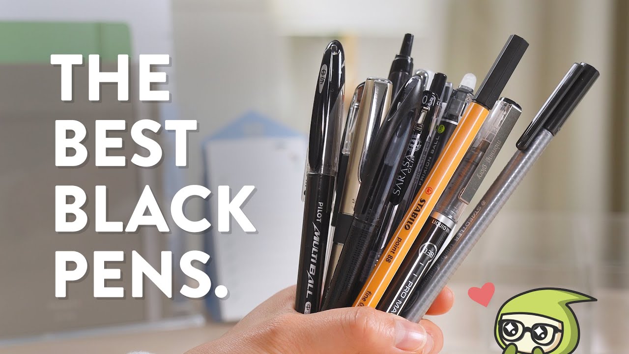 Are Your Favorite Black Pens On Our List Watch This Video To Find Out