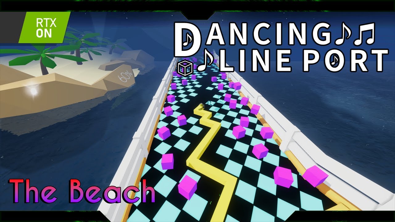 Dancing Line The Beach Post Processing Youtube