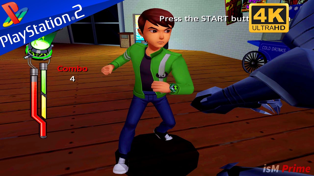 Ben 10 Alien Force 4k 60fps Ps2 Version Youtube
