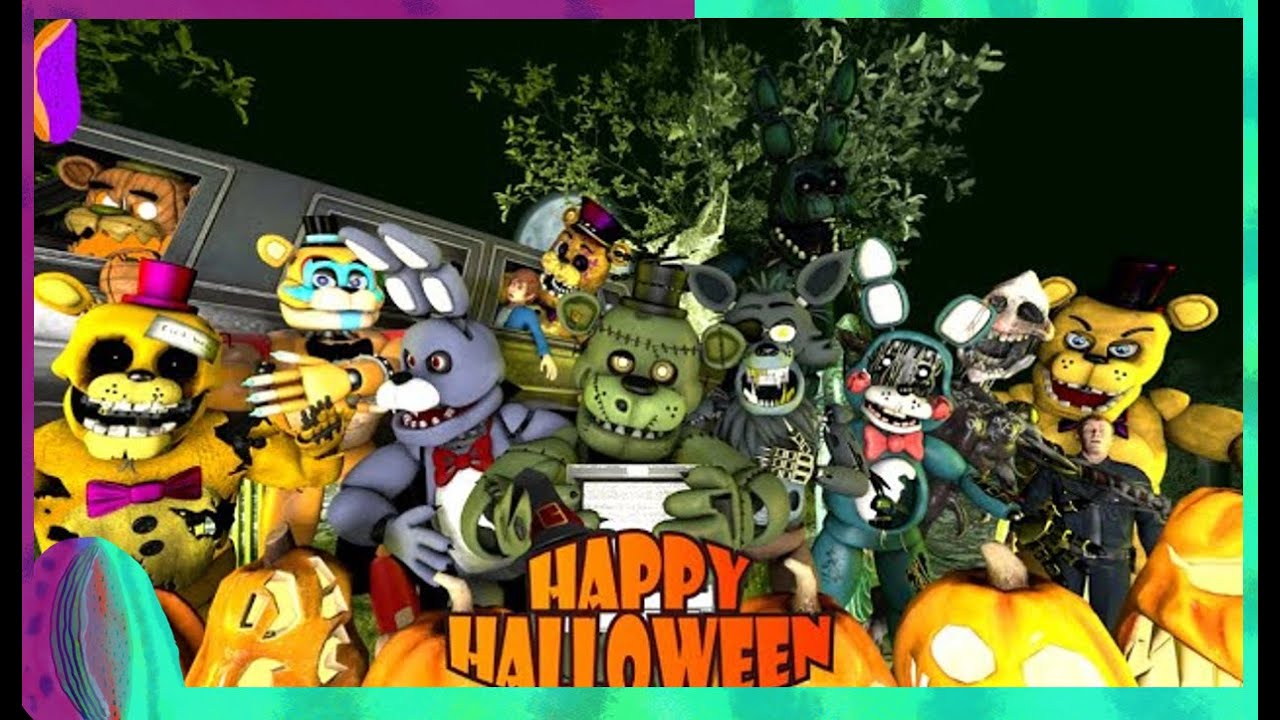 Fnaf Sfm Halloween Special Youtube