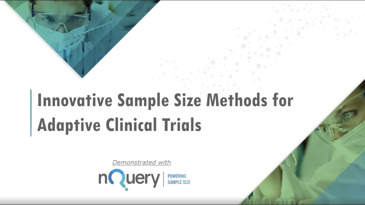 Hrb Tmrn Webinar Series Innovative Sample Size Methods For Adaptive