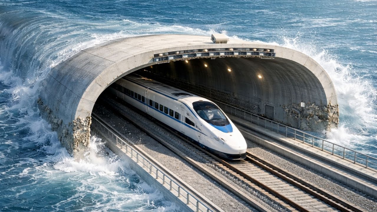 Inside The World S Longest Underwater Tunnel How The 15b Channel