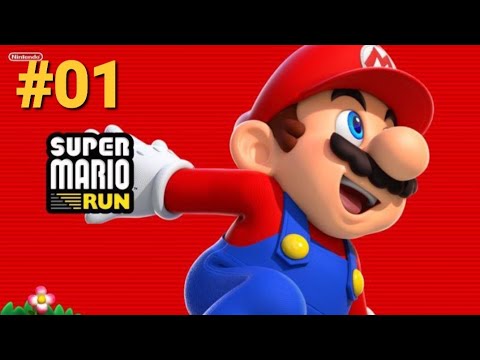 Super Mario Run Gameplay Walkthrough Part 01 Youtube