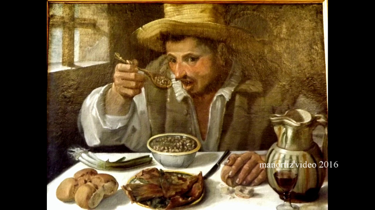 Il Mangiafagioli The Bean Eater By Annibale Carracci Colonna