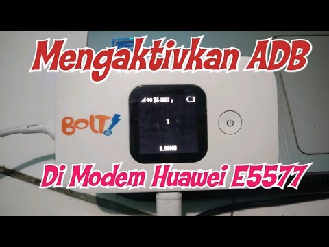 Mengaktivkan Adb Di Huawei E5577 Youtube
