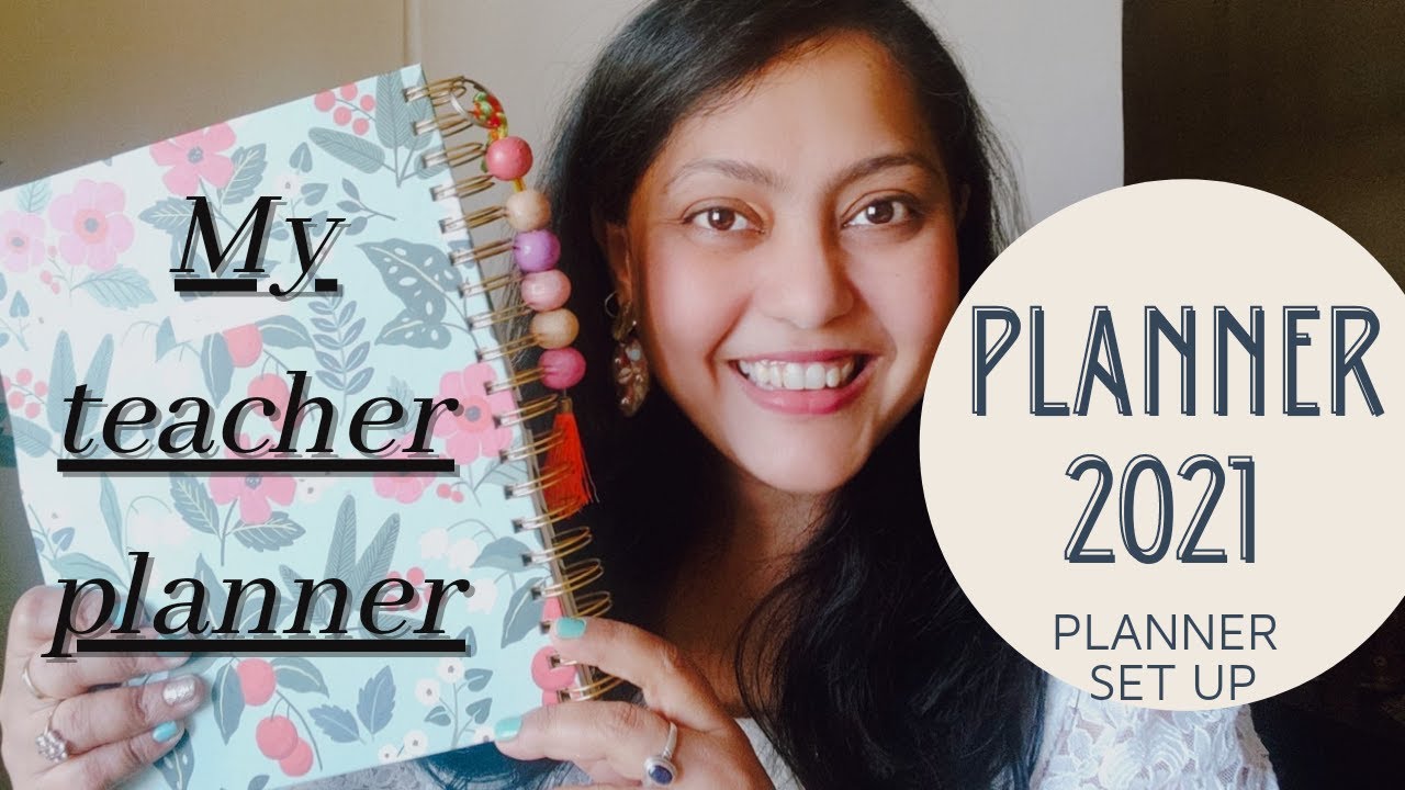 My Teacher Planner Set Up 2021 Plan With Me Flip Through Teacher