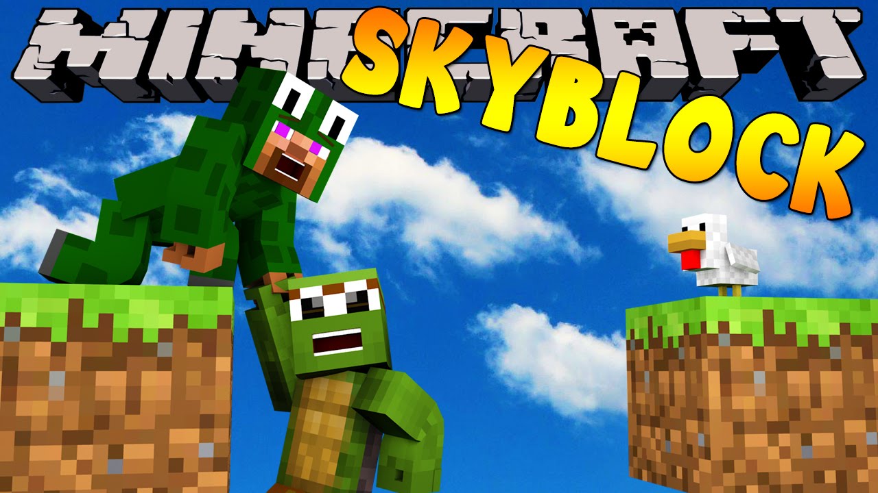 Minecraft Skyblock Fun Challenge Us Youtube