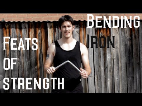 Strongman Tutorial Bending Iron Youtube