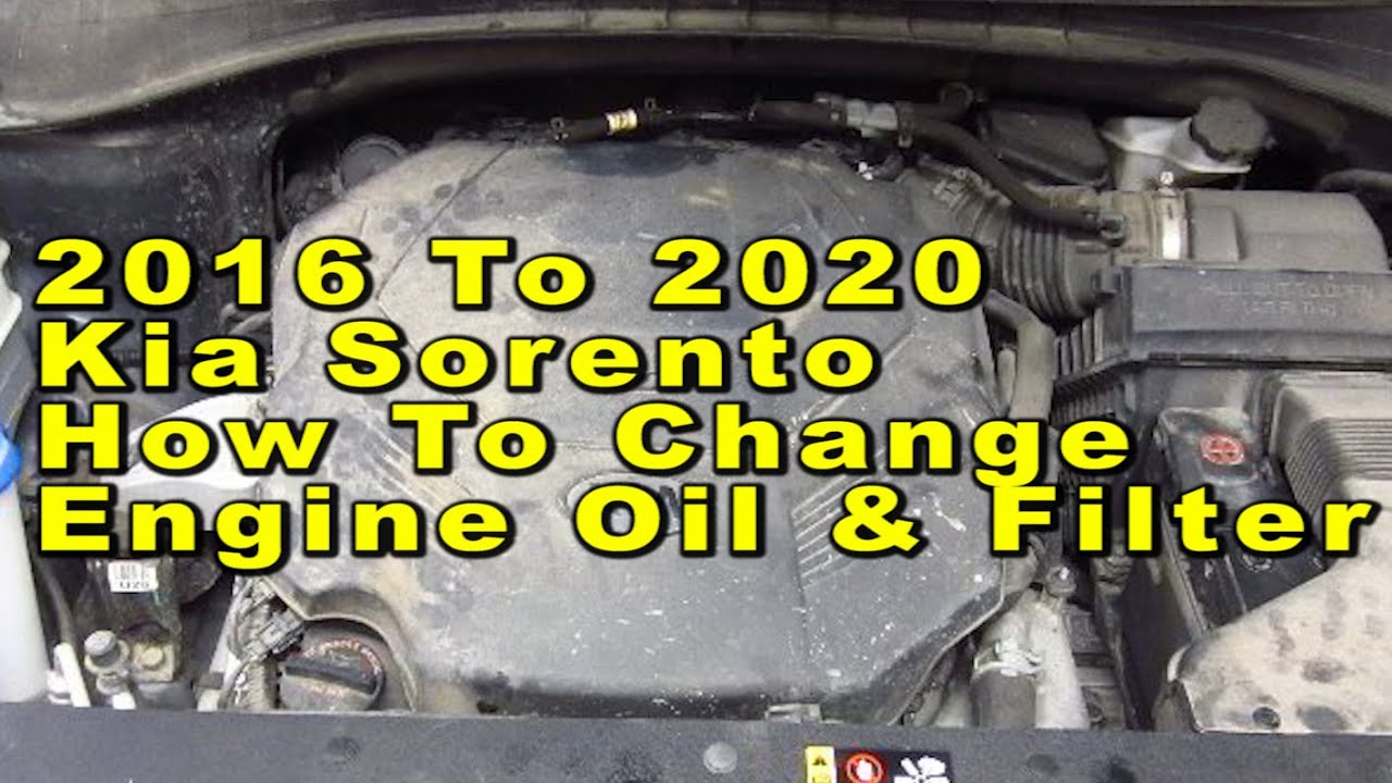How To Reset Kia Sorento Oil Change