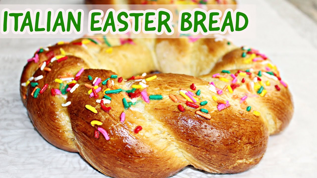 Homemade Italian Easter Bread How To Make Italian Easter Bread Youtube