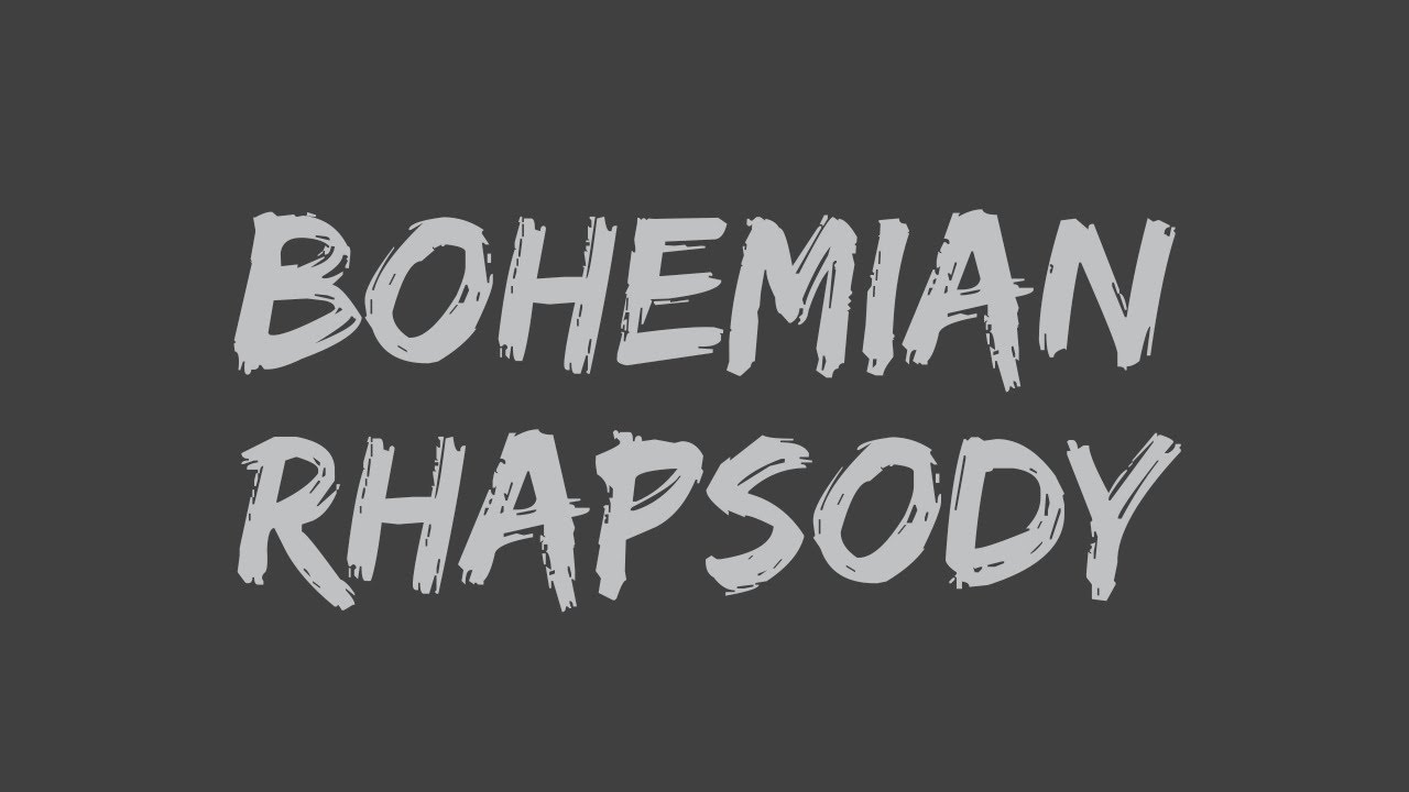 Queen Bohemian Rhapsody Lyrics Youtube