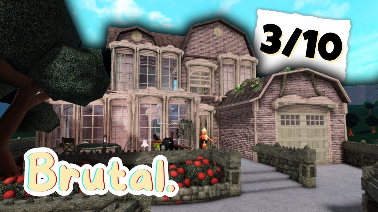 Brutally Judging My Fans Bloxburg House Builds Youtube