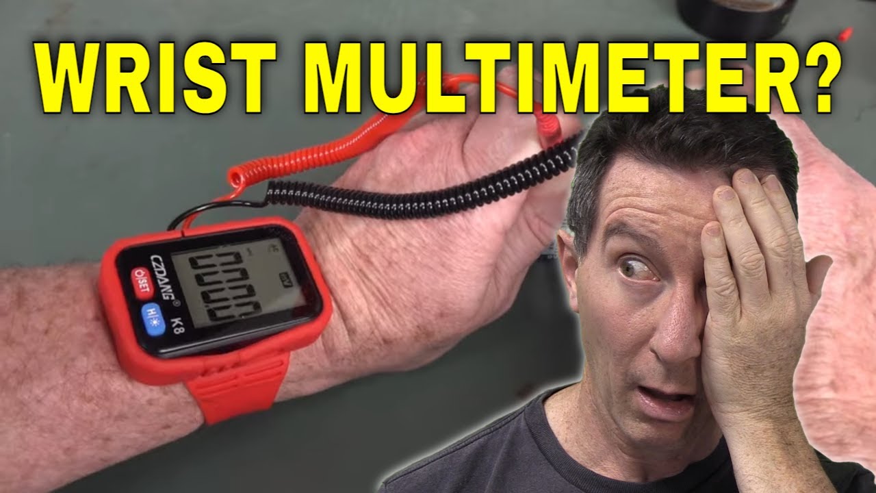 Eevblog 1706 K8 Wrist Worn Multimeter Review Youtube