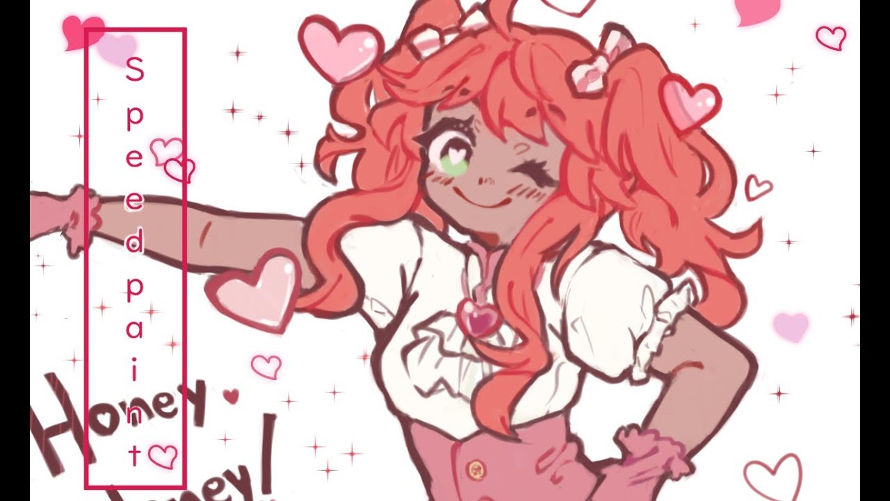 Speedpaint Honey Oc Youtube