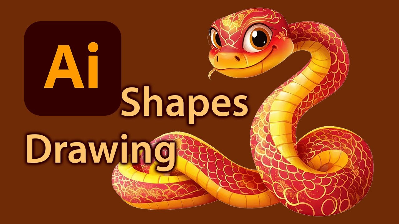 Shapes Drawing In Illustrator Youtube