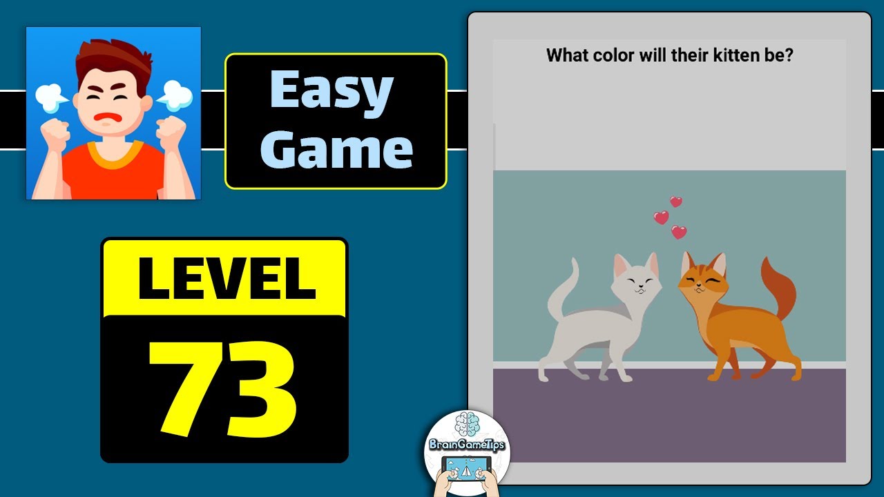Brain Test Level 43 Answers Game Solver
