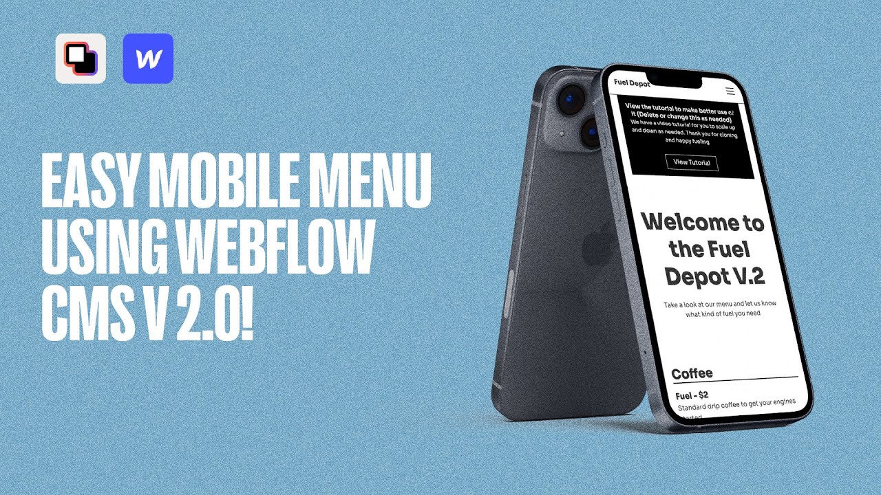 Simple Webflow Restaurant Menu Walkthrough Youtube
