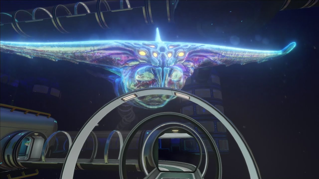 Ghost Leviathan Observatory In The Dead Zone Of Subnautica Youtube