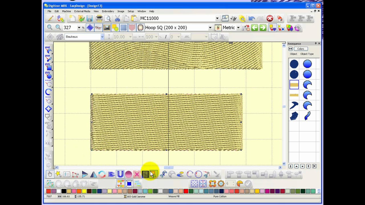 Digitizer Mbx Tutorial Florentine Fill Effect Youtube