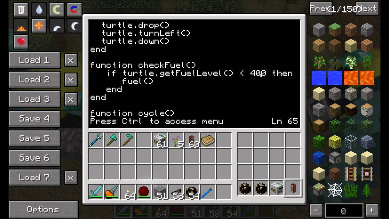 Tutorial Turtle Mining Wells Youtube