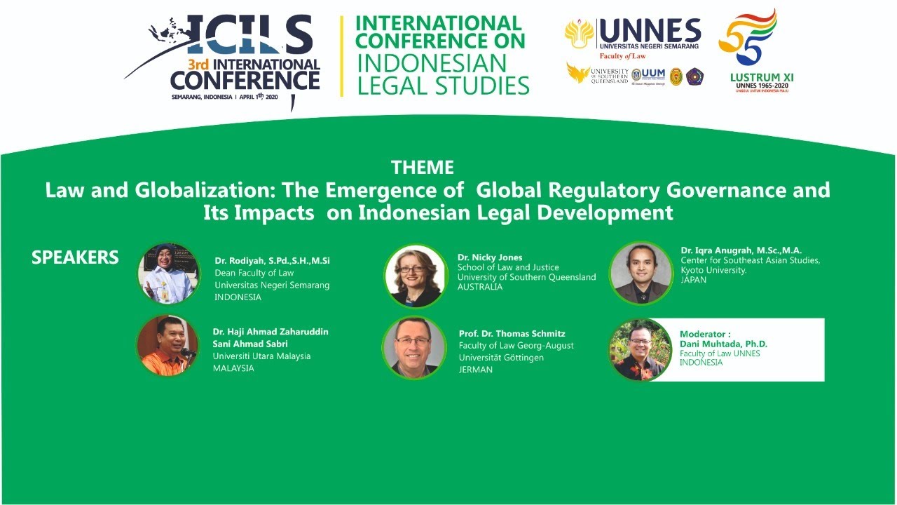 International Conference On Indonesian Legal Studies Icils 2020 Youtube