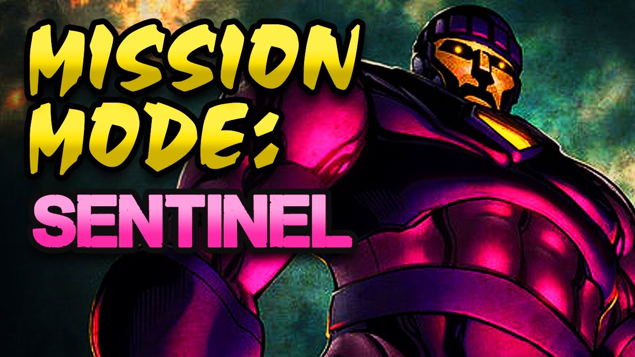 Ultimate Mvc3 Mission Mode Sentinel 1 10 Youtube