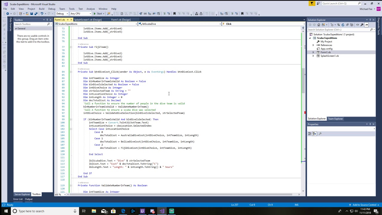 Visual Basics Chapter 7 Guided Program Development Youtube