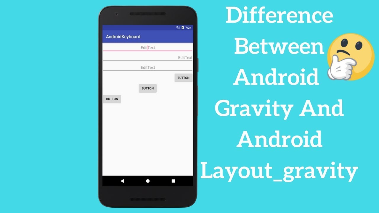 Difference Between Android Gravity And Android Layout Gravity