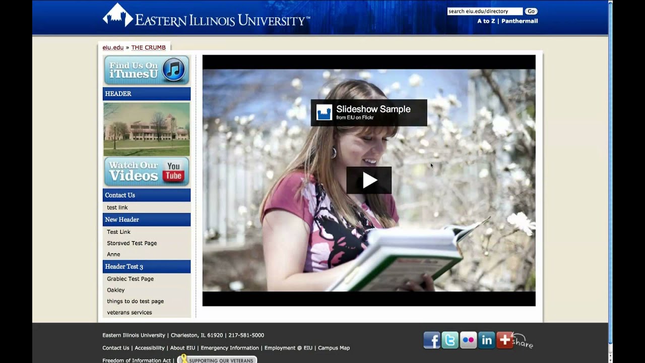 Embedding A Flickr Slideshow With Omniupdate Youtube
