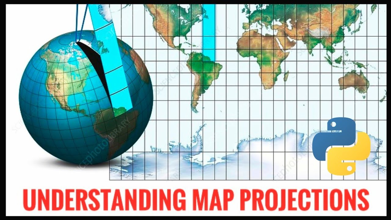 Understanding Map Projections Python Pyguru Youtube
