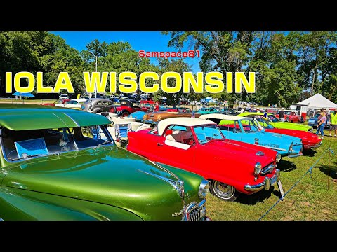 Iola Wisconsin Old Car Show Usa Classic Car Show 40 Year Tradition