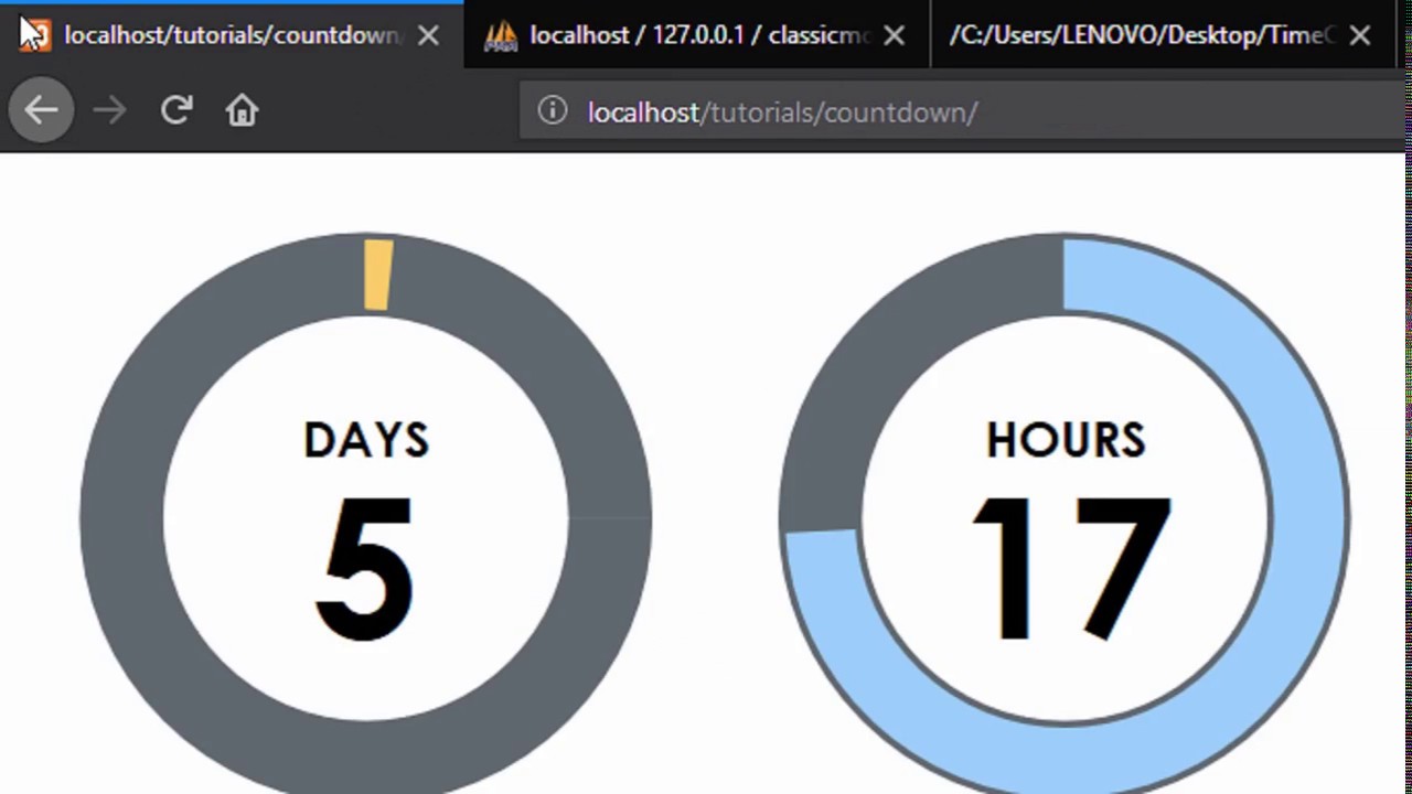 Dynamic Countdown Timer Php Mysql Jquery Youtube