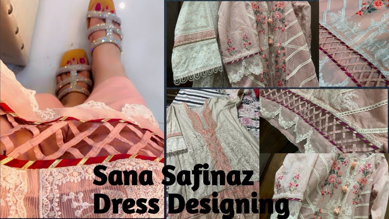 Sana Safinaz Beautiful Dress Designing ёяшн Sanasafinazofficial Youtube