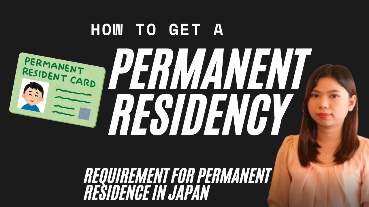 Japanese Permanent Residency Application For Permanent Residence