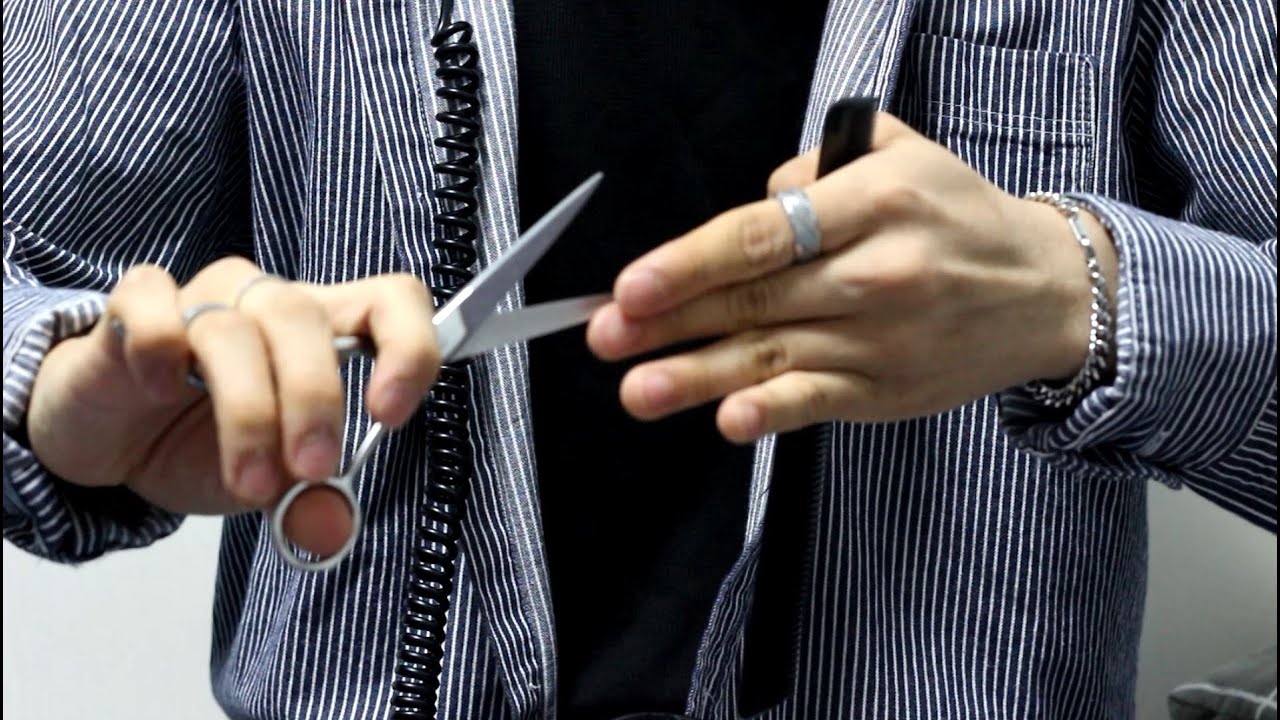 Asmr Haircut Sounds No Talking Youtube