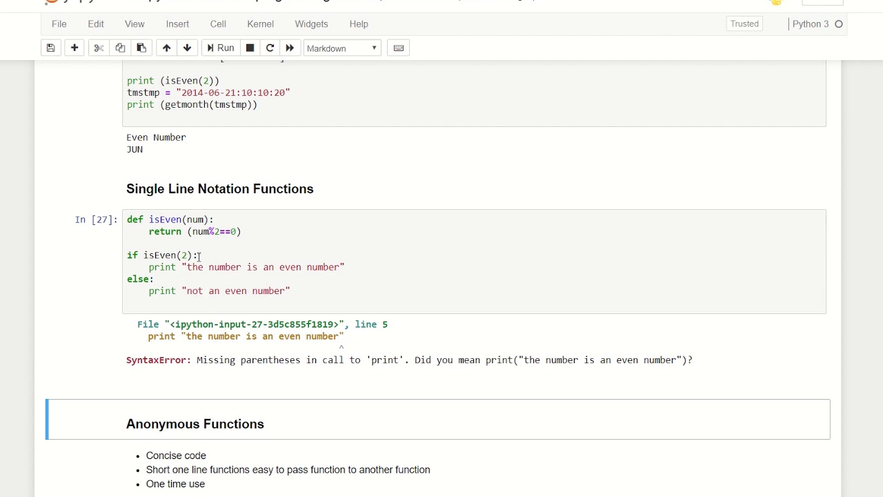 Exercise 07 Python Functional Programming Part 2 Youtube