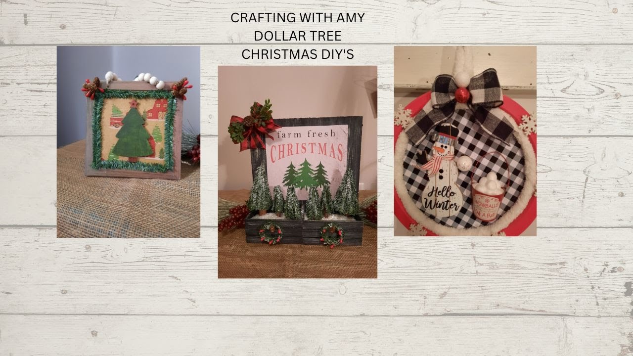 Dollar Tree Christmas Diy S Youtube