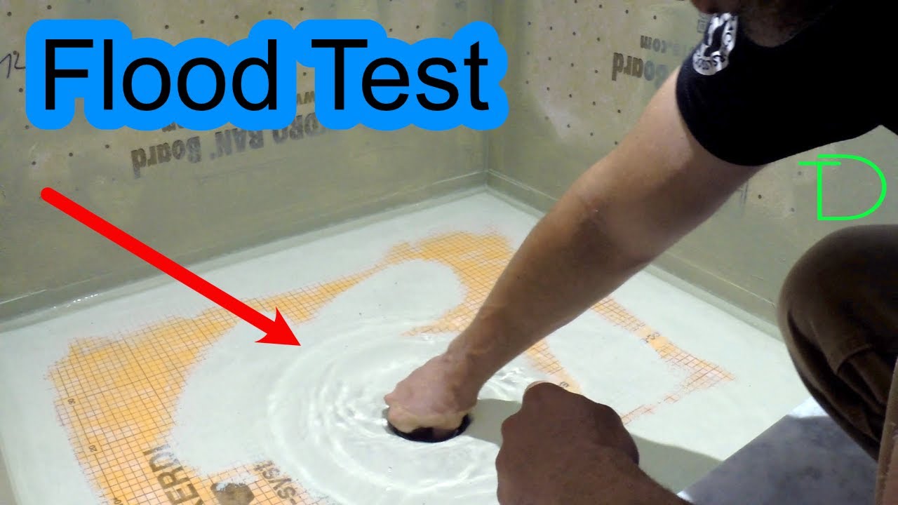 What Is A Shower Flood Test At Georgia Challis Blog
