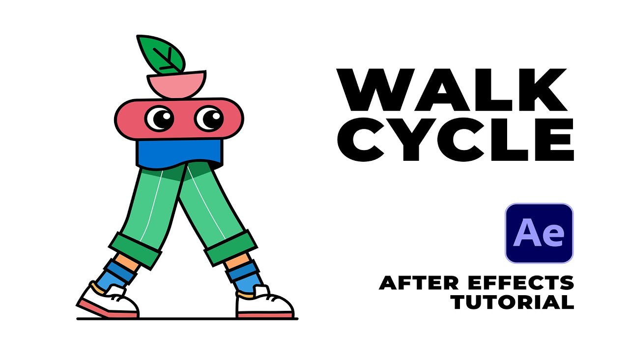 Easy 2d Character Walk Cycle Animation After Effects No Plugins – Eroppa
