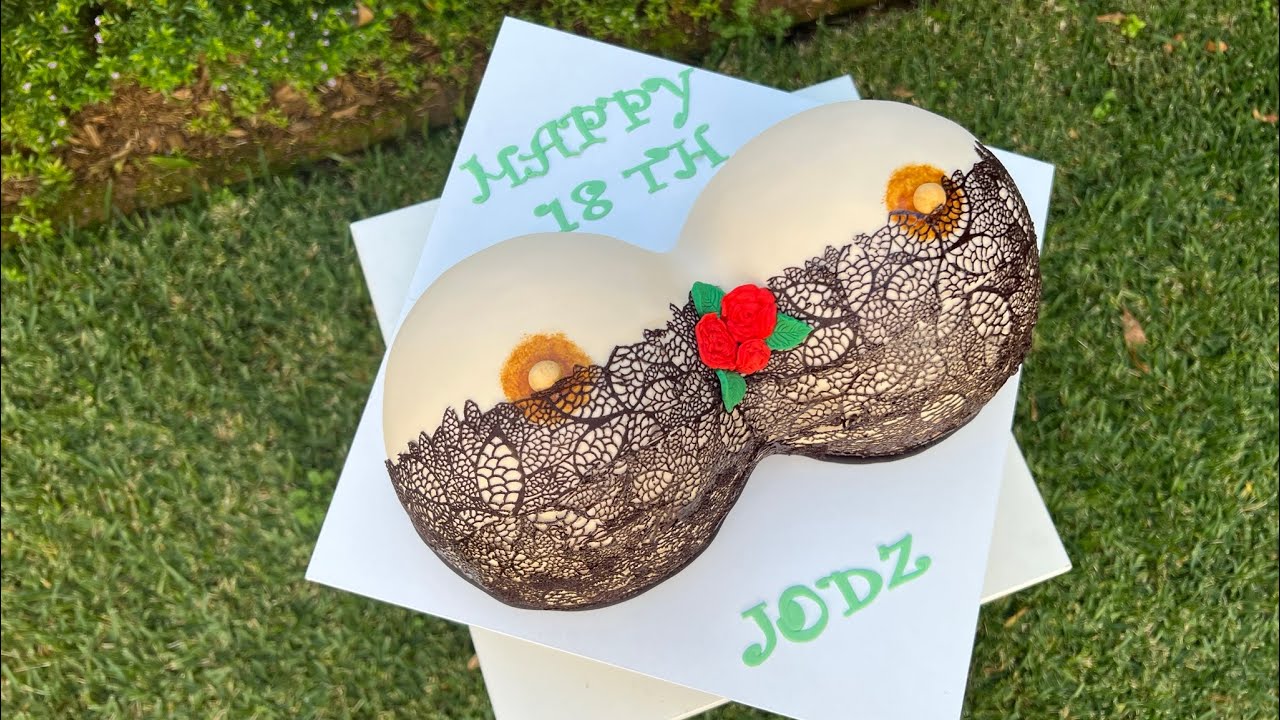 How To Make A Boob Cake Youtube