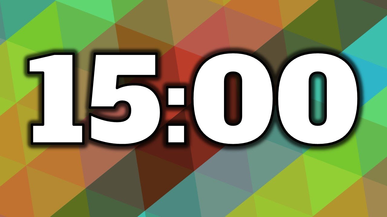 15 Minute Countdown Timer Powerpoint Groupshost