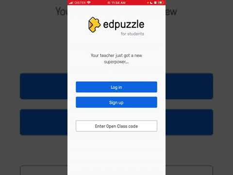 How To Enter Class Code In Edpuzzle App Youtube