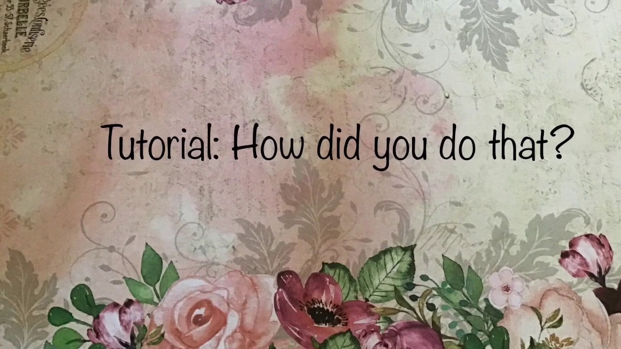 Tutorial Altered Playing Cards Youtube