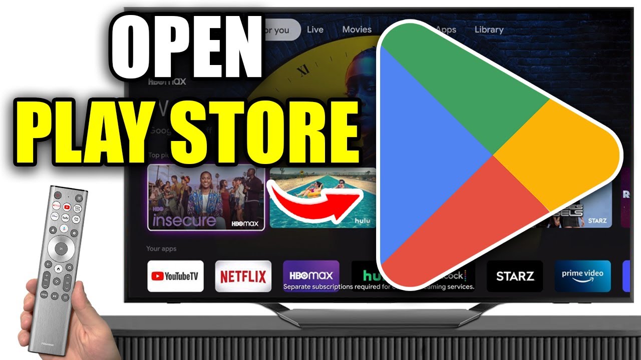 How To Open Google Play Store On Google Tv Easy Guide Youtube