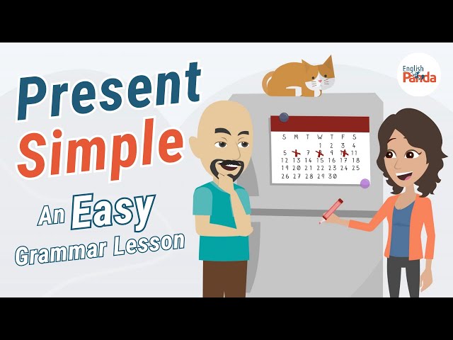 English Grammar Part 1 And 2 Present Simple Tense Present