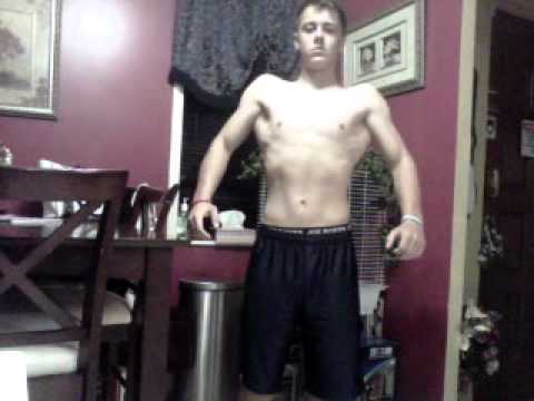16 Year Old Body Builder Full Body Flex Youtube