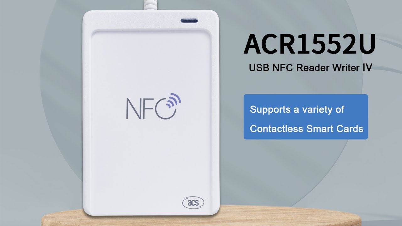 How To Reader Write Nfc Card On Pc Youtube